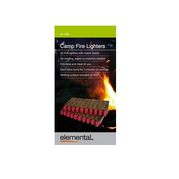CAMP FIRE LIGHTERS 20 PK – Ranger Outdoors